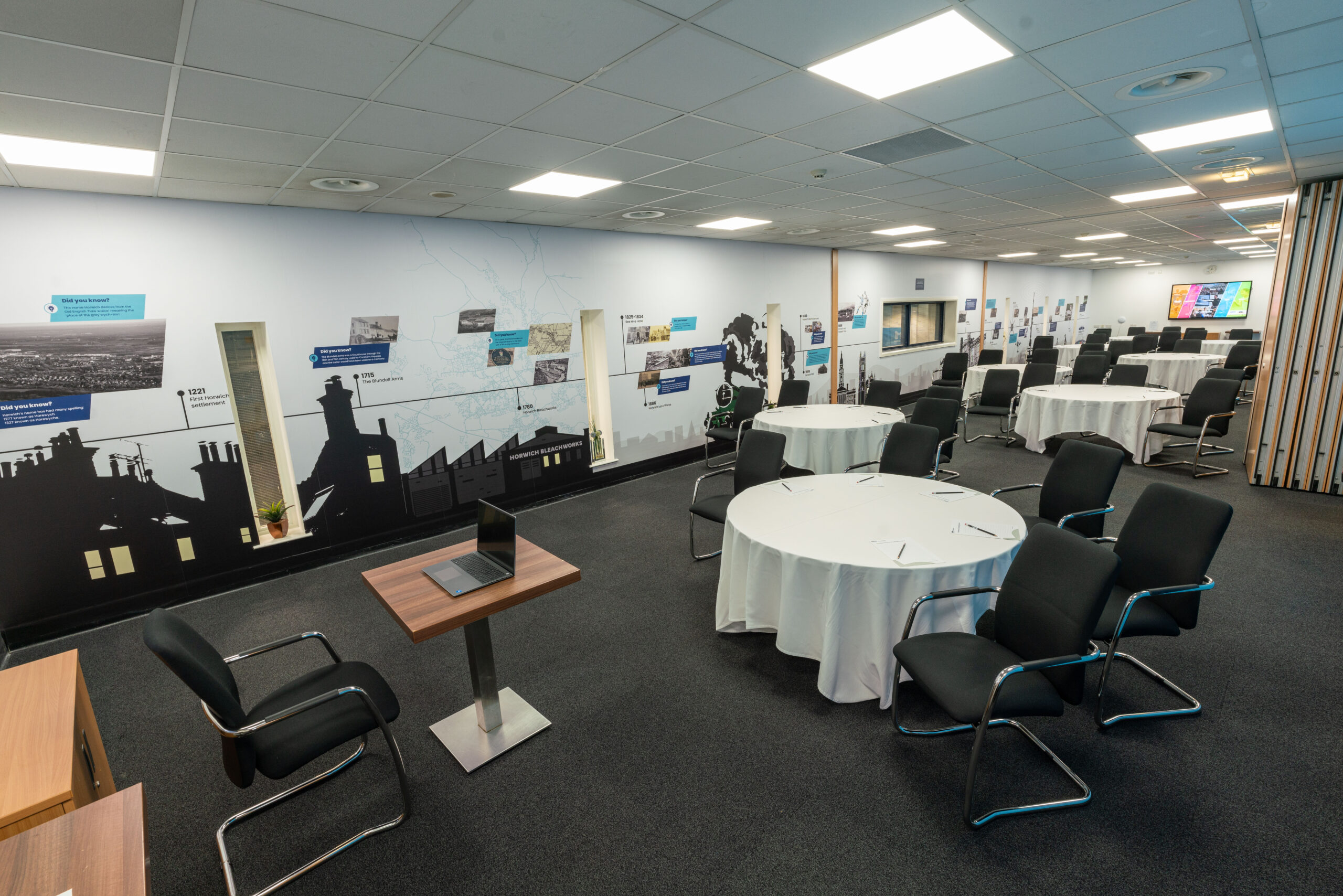 Students’ Horwich through the ages project transformed into giant mural ...